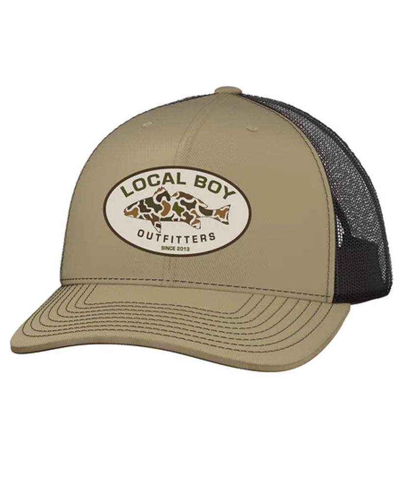 Local Boy - Vintage Redfish Patch Trucker Hat – Shades Sunglasses