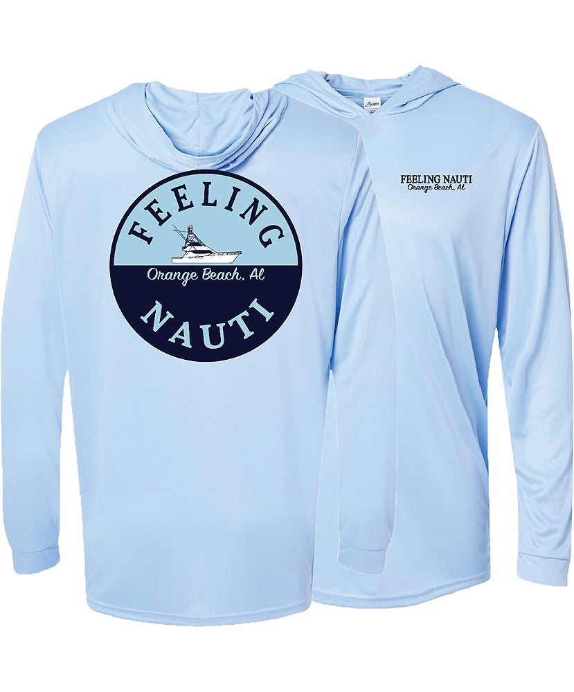 Feeling Nauti - Boat Decal Performance Hoodie – Shades Sunglasses