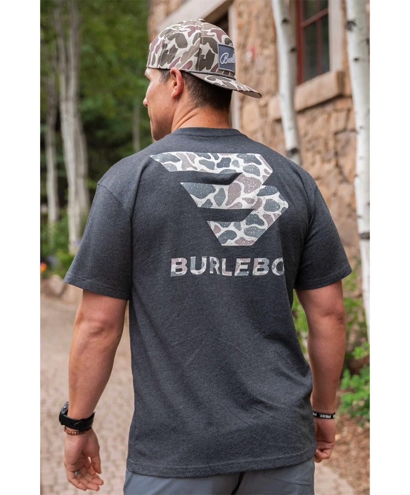 Burlebo - Deer Camo Signature Logo Tee – Shades Sunglasses