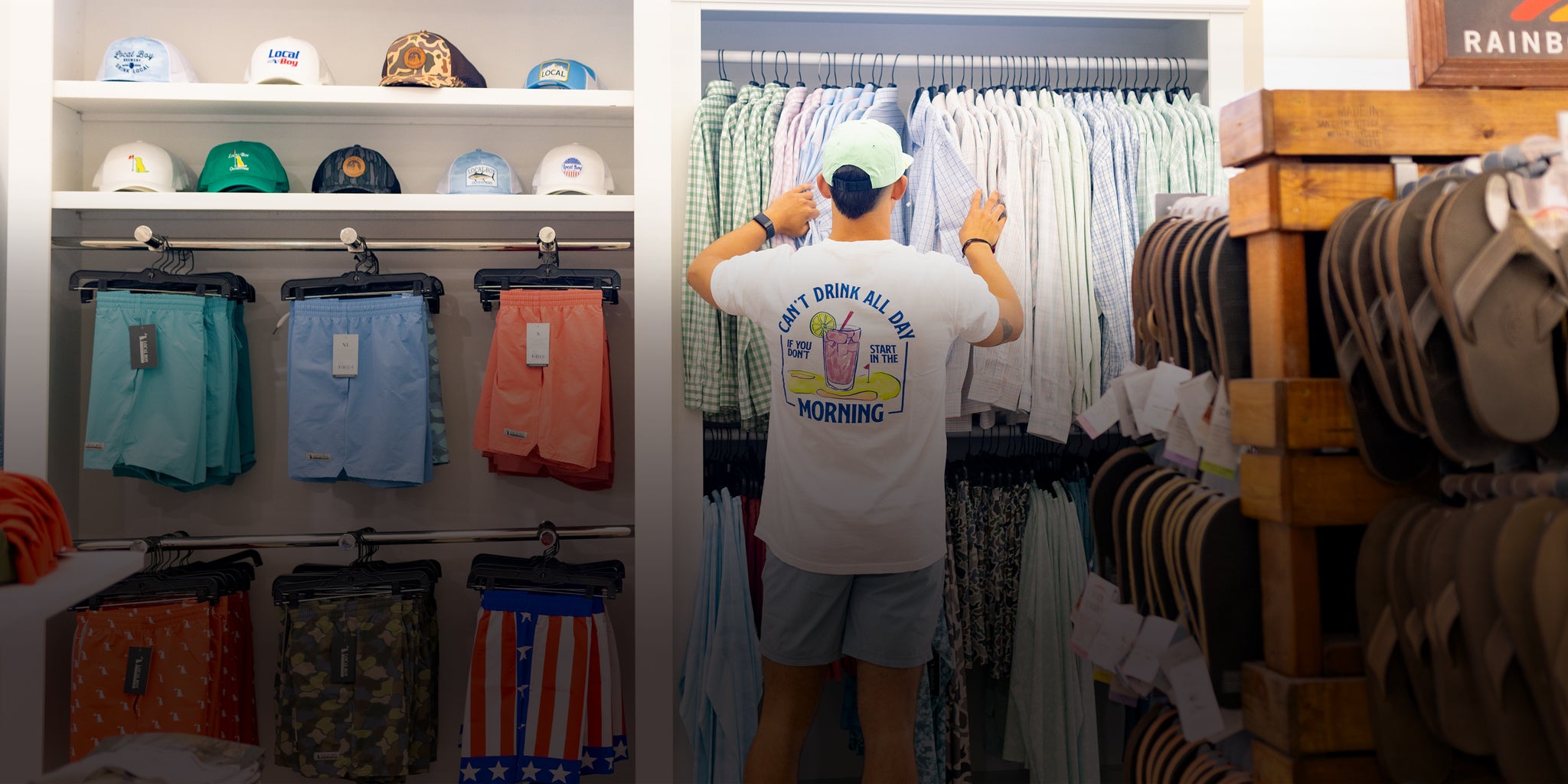 Shades Sunglasses and Casual Apparel