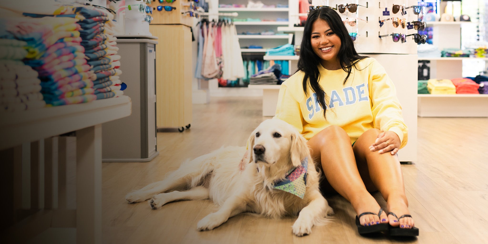 Shades Sunglasses and Casual Apparel