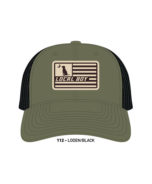 Local Boy - Flag Patch Trucker Hat – Shades Sunglasses